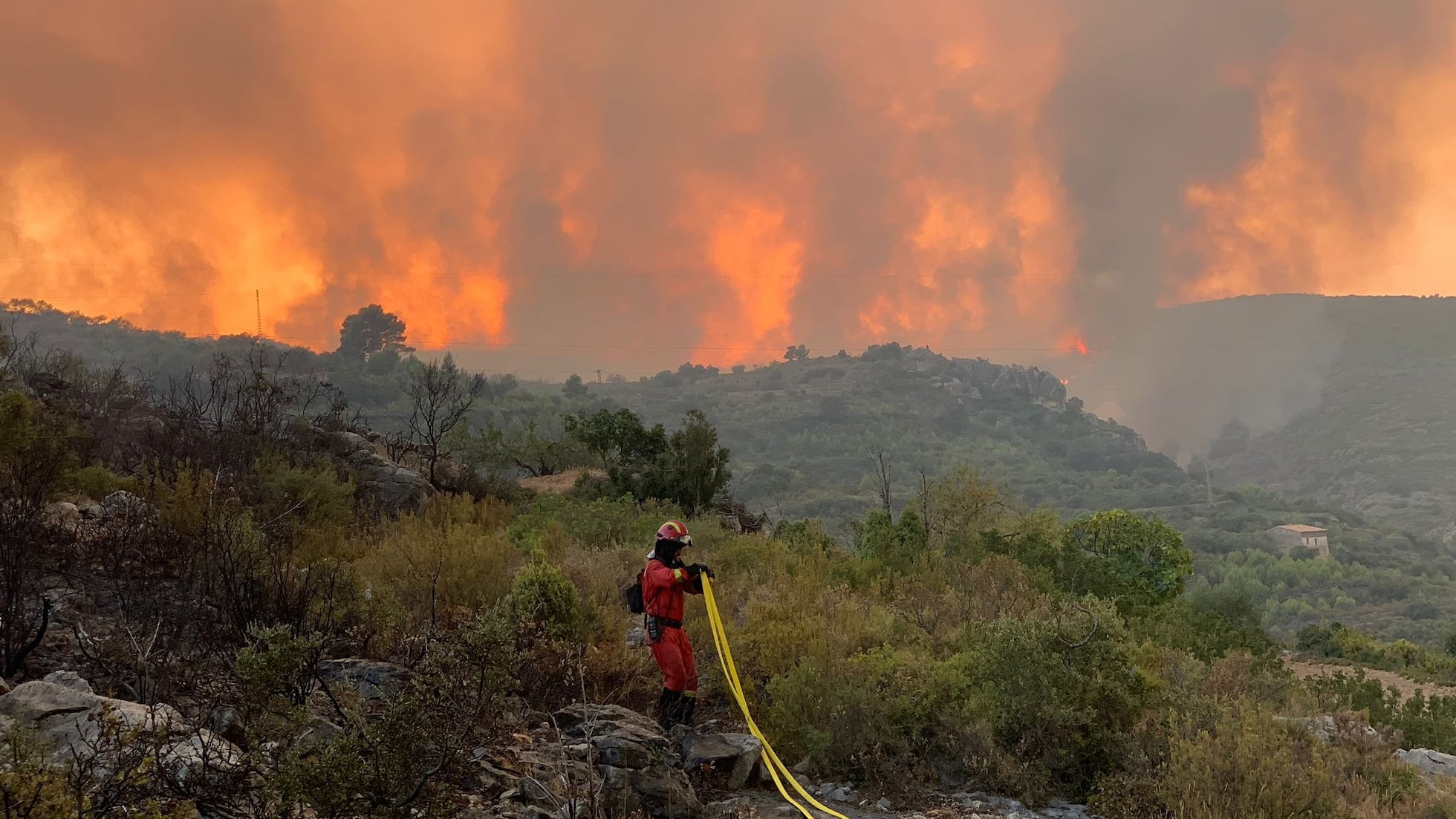 Radiografía de la España quemada: 45 grandes incendios y 250.000 ...