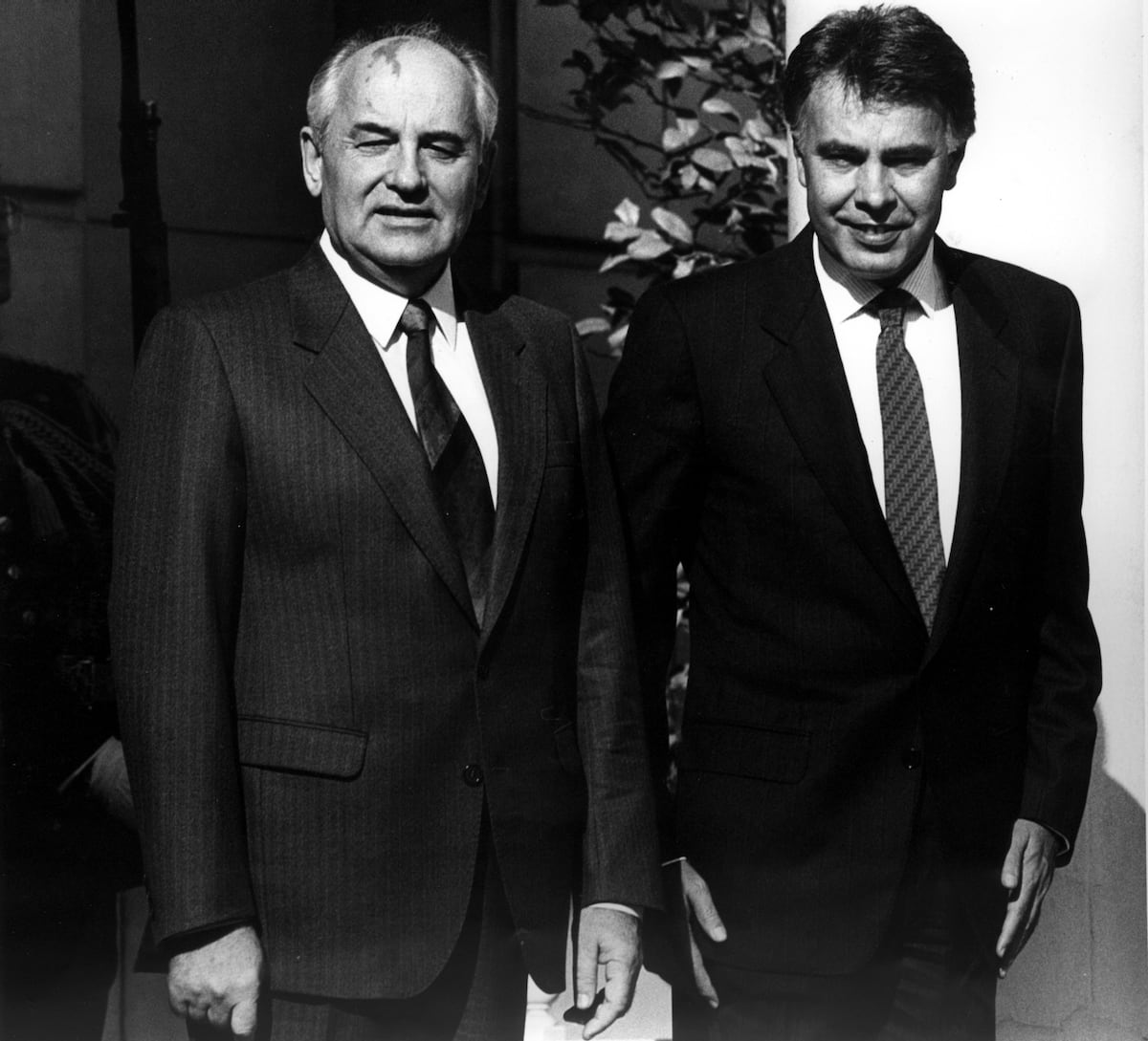Gorbachov en sus conversaciones privadas con Felipe González en 1991 ...