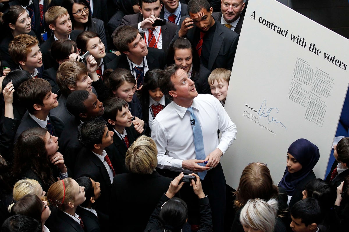 De David Cameron a Liz Truss, la caída de los primeros ministros del ...