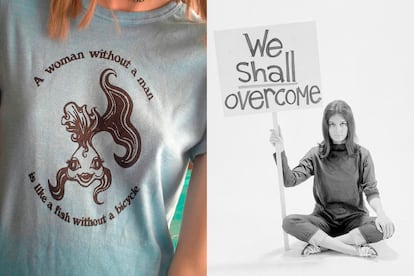 ¿Por qué se llevan las camisetas con lemas feministas de los 70? | S ...