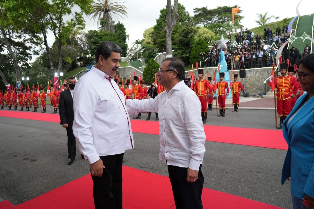 El encuentro entre Gustavo Petro y Nicolás Maduro, en imágenes | Fotos | Sociedad | EL PAÍS