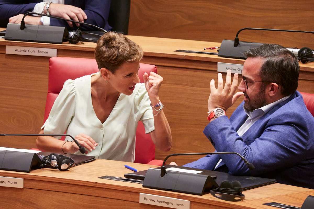 María Chivite, reelegida presidenta de Navarra gracias a la abstención ...