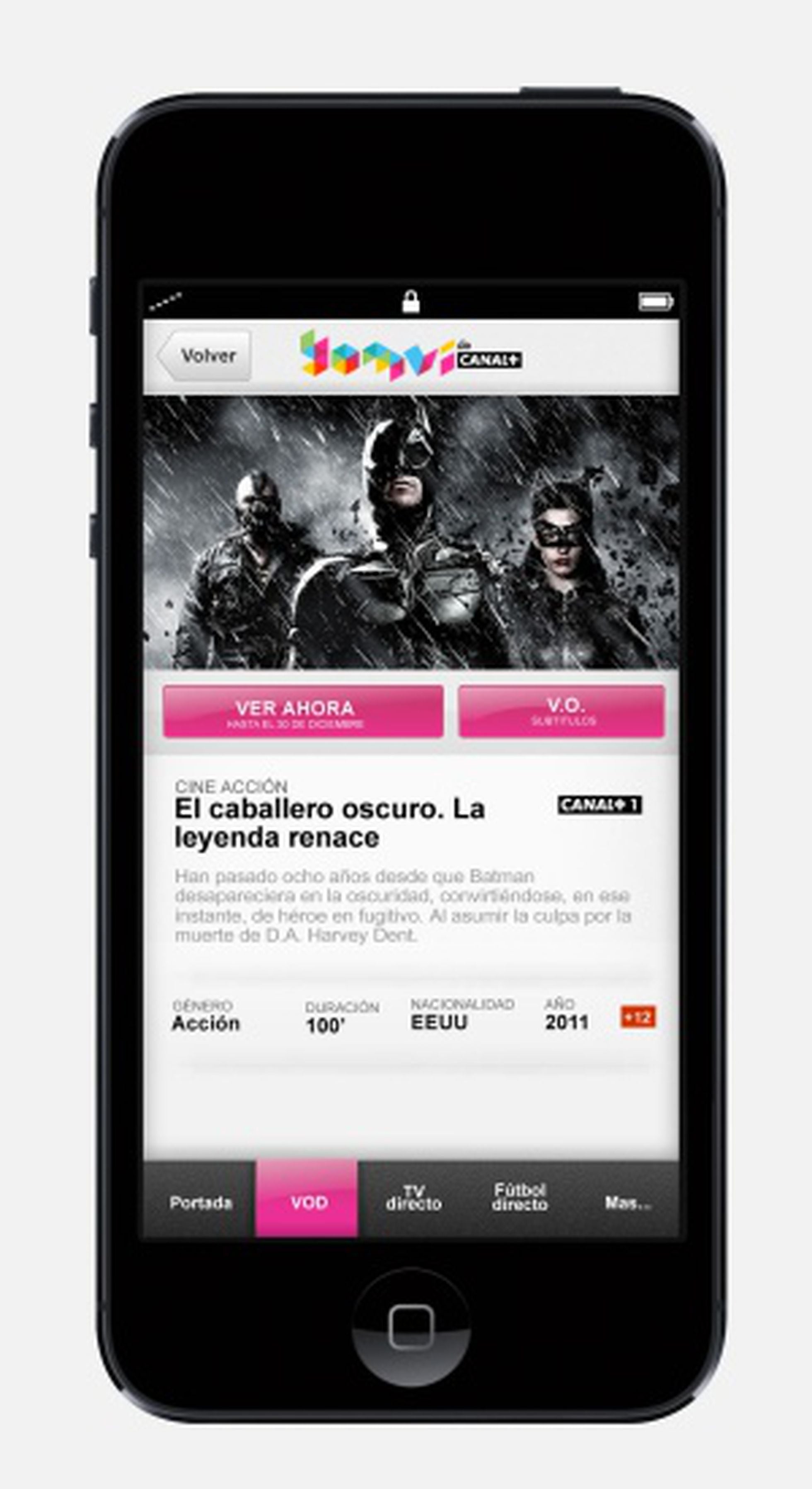 Yomvi estrena versión para iPhone | Tecnología | EL PAÍS