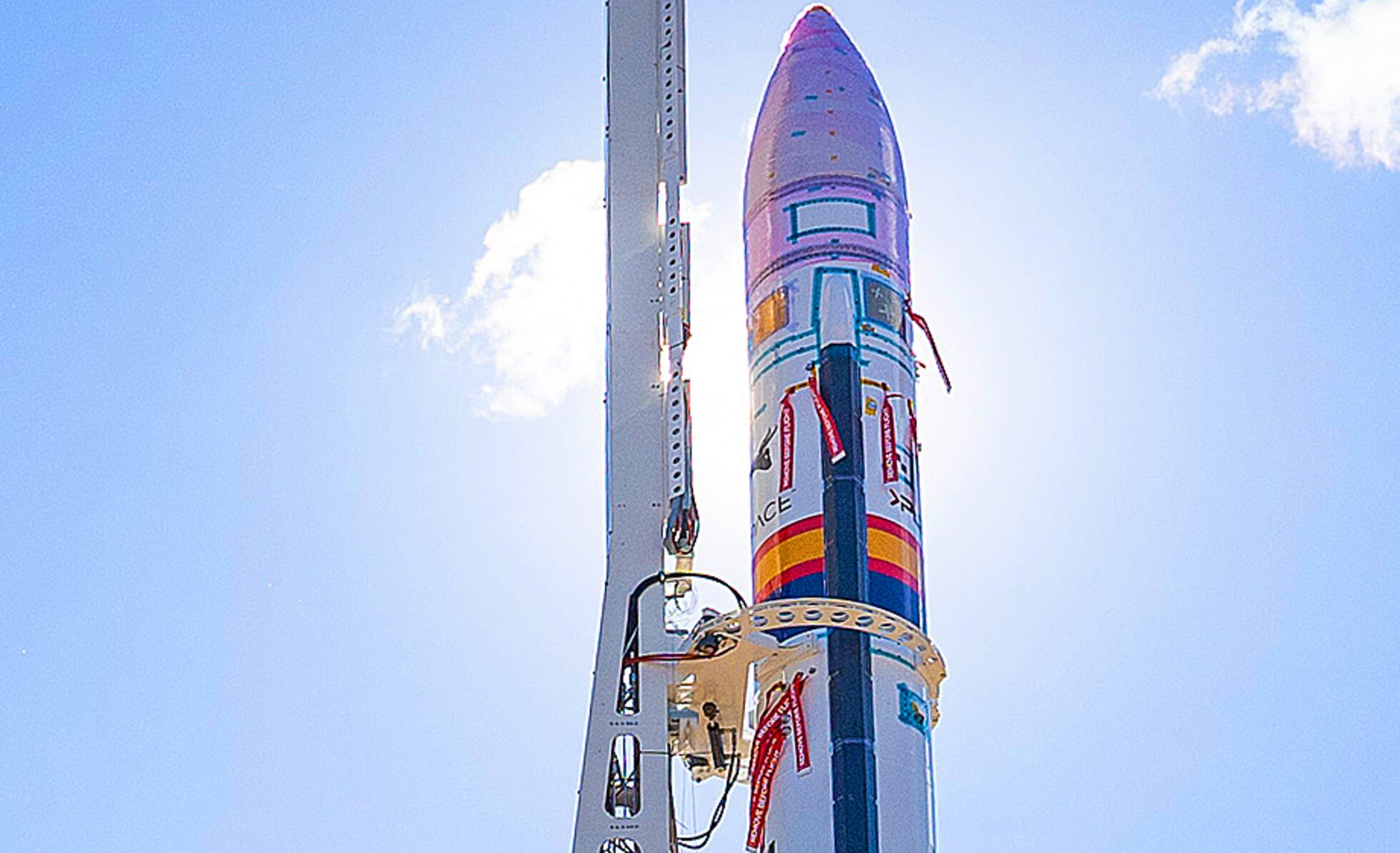 El cohete ‘Miura 1’, listo para despegar y abrir la primera puerta ...