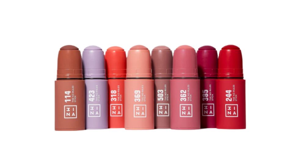 Así es el stick 3 en 1 (colorete, pintalabios y sombra) que está ...