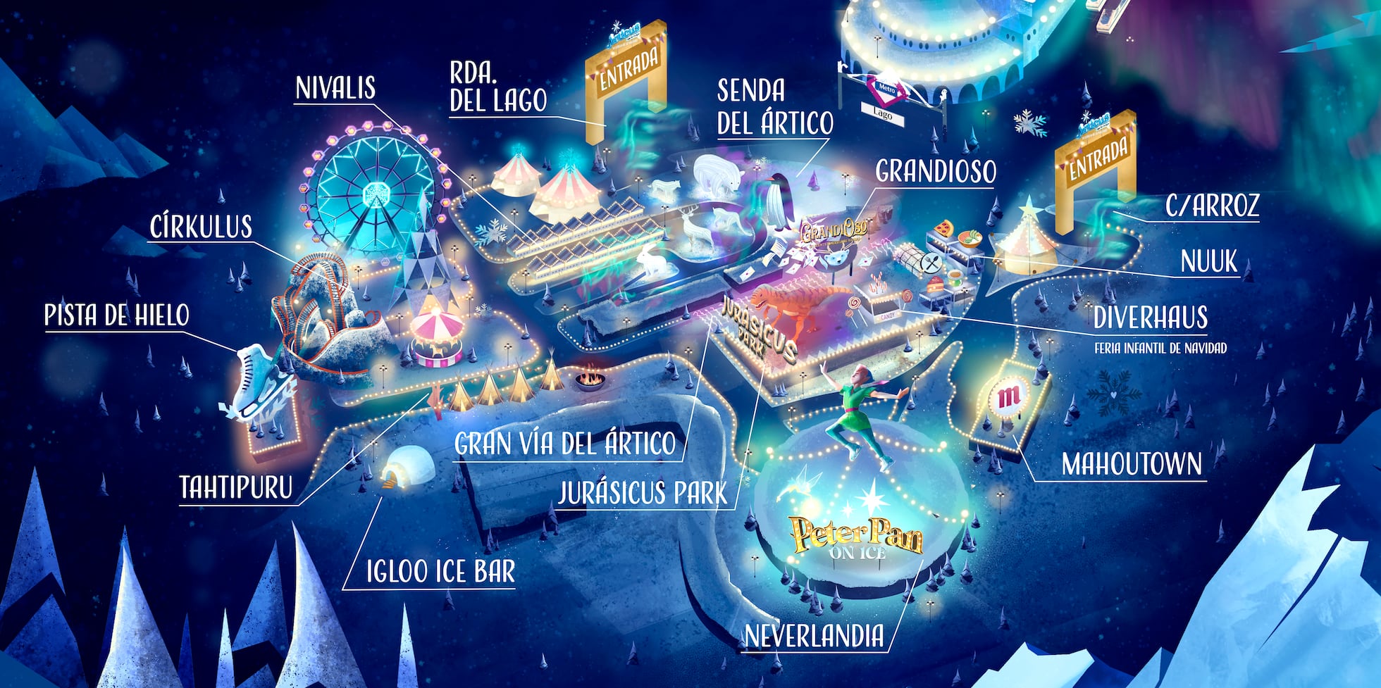 Guía de los parques temáticos de la Navidad en Madrid: ‘Mágicas ...