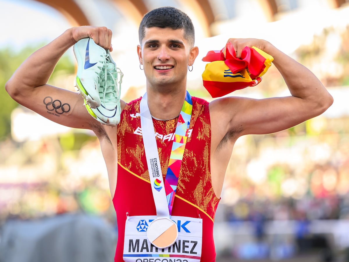 Asier Martínez, bronce en el Mundial de Atletismo de Oregón: “Desde ...