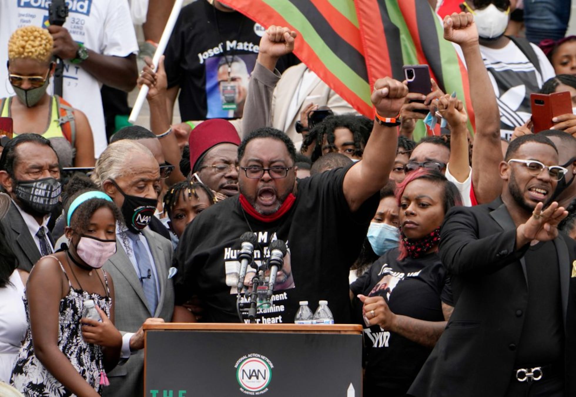 La marcha contra el racismo en Washington, en imágenes | Fotos ...