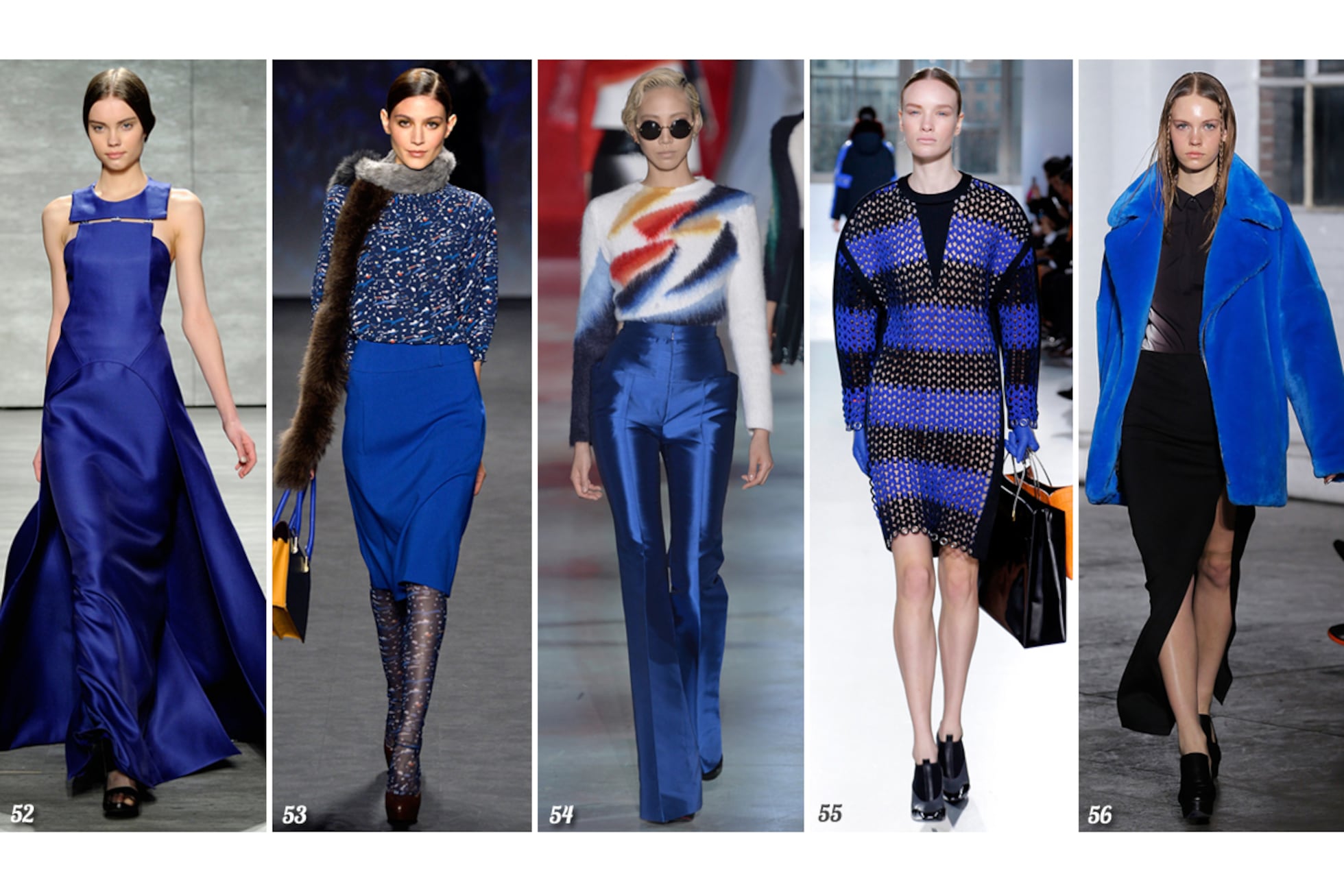 108 ideas para lucir el azul cobalto, uno de los colores de la ...