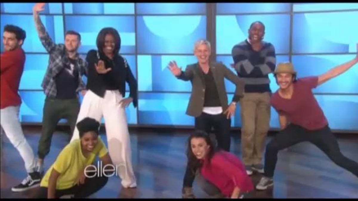 El show de Ellen: El baile de Michelle Obama | Estilo | EL PAÍS