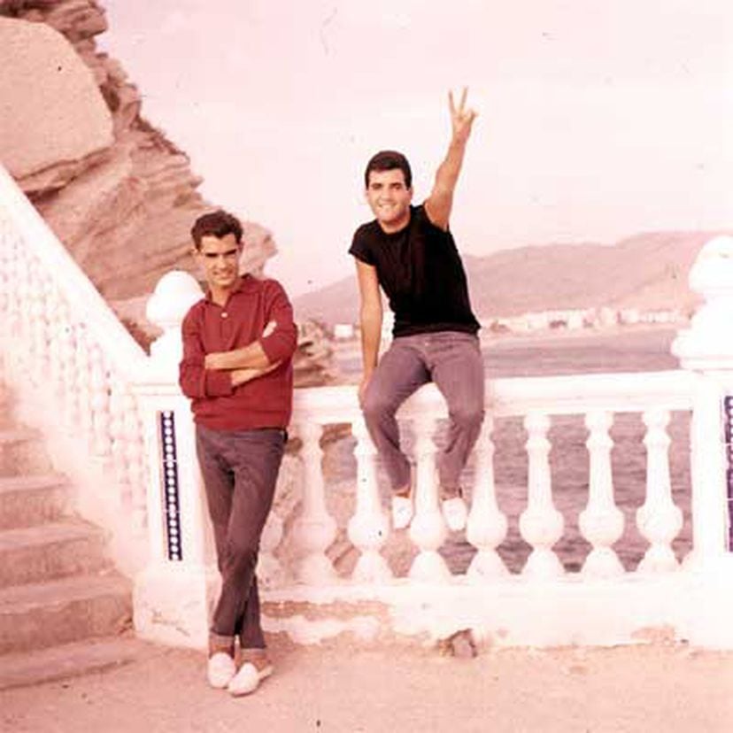 Ramón Arcusa y Manolo de la Calva, del Dúo Dinámico, en una imagen de ...