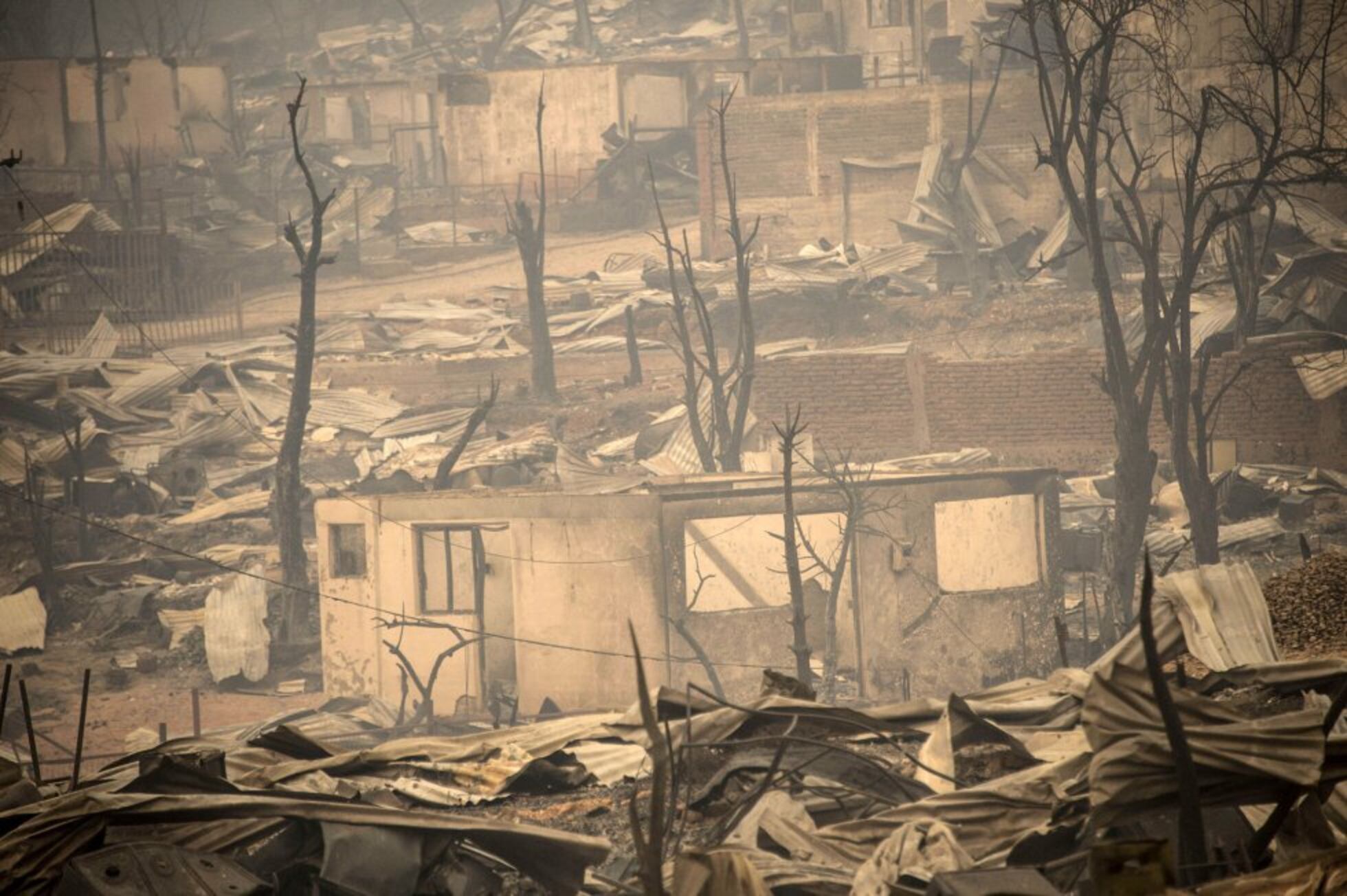 chile Santa Olga, devastada por el fuego: Santa Olga, devastada por el ...