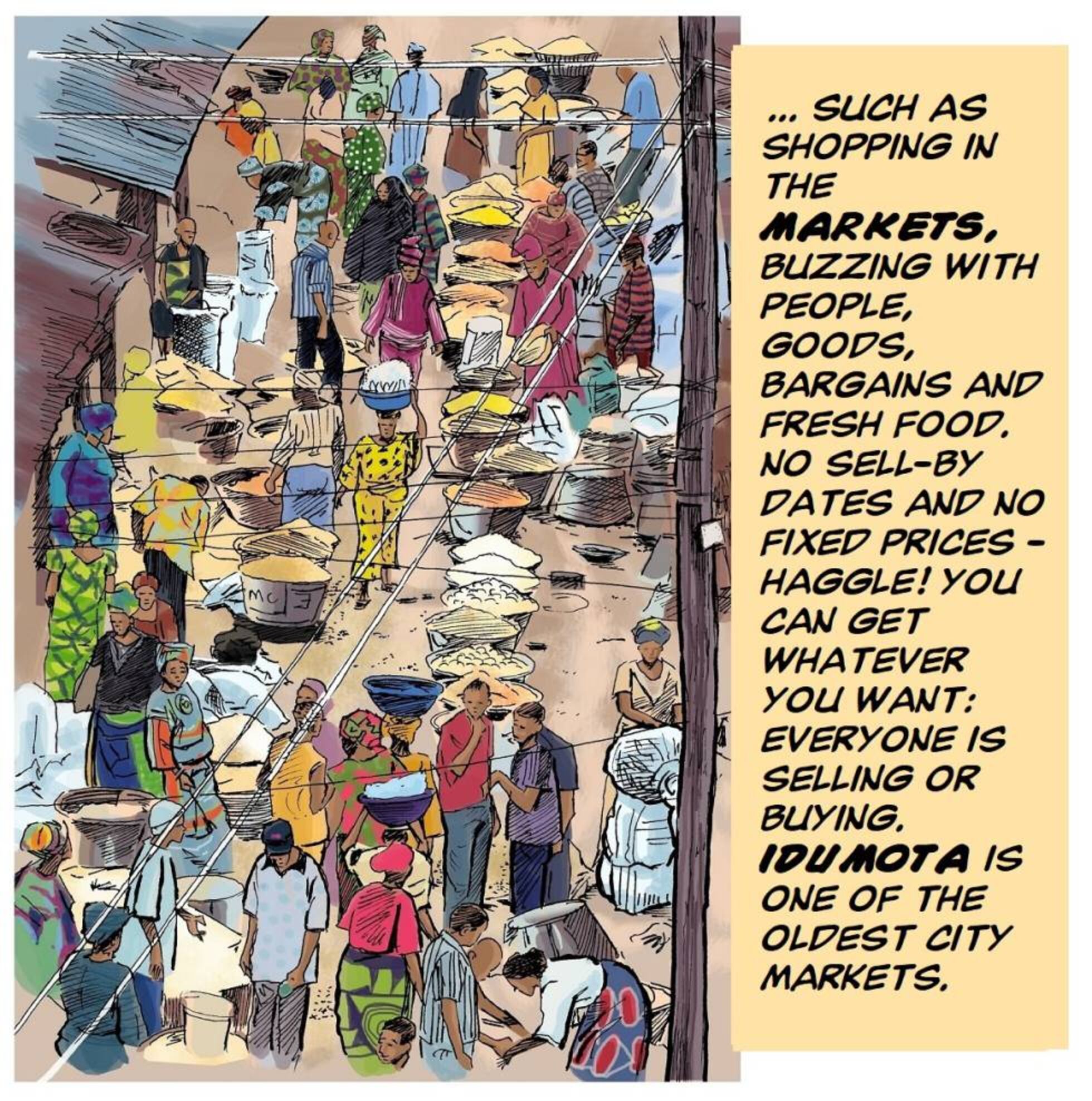 El cómic que explica la megaciudad africana de Lagos | Seres Urbanos ...