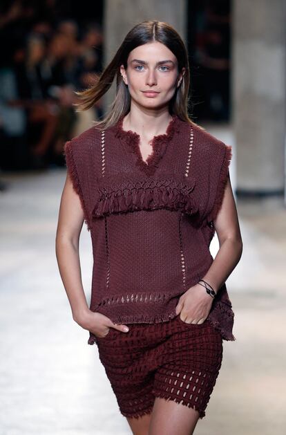Isabel Marant y su inspiración más tribal | Fotos | Pasarelas de Moda ...