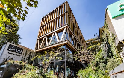 El primer edificio de madera de México está en Polanco y se llama Jardín Anatole | EL PAÍS México