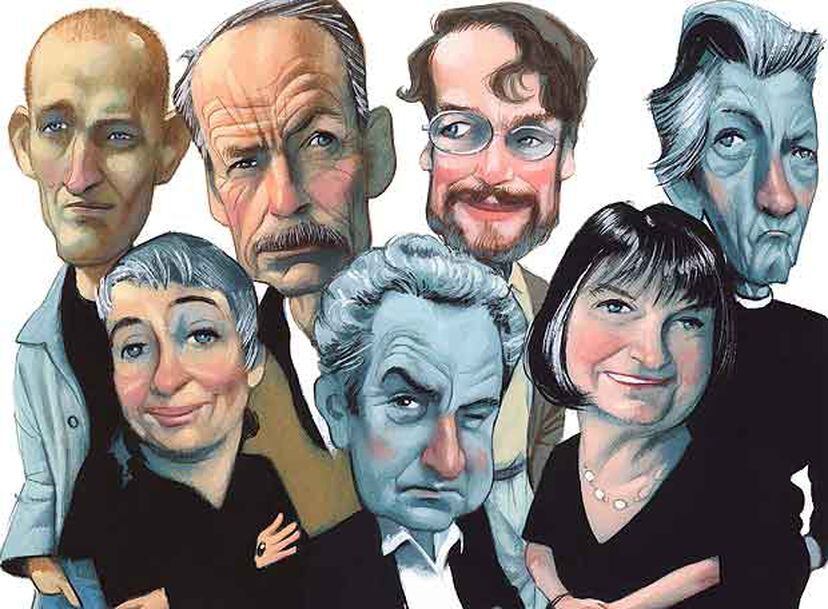 Caricaturas de escritores | Babelia | EL PAÍS