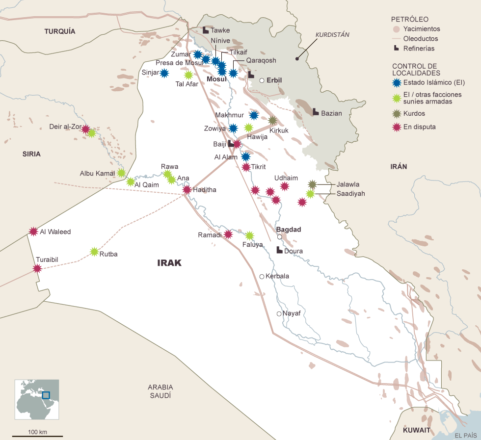 Pugna por los yacimientos en Irak | Internacional | EL PAÍS