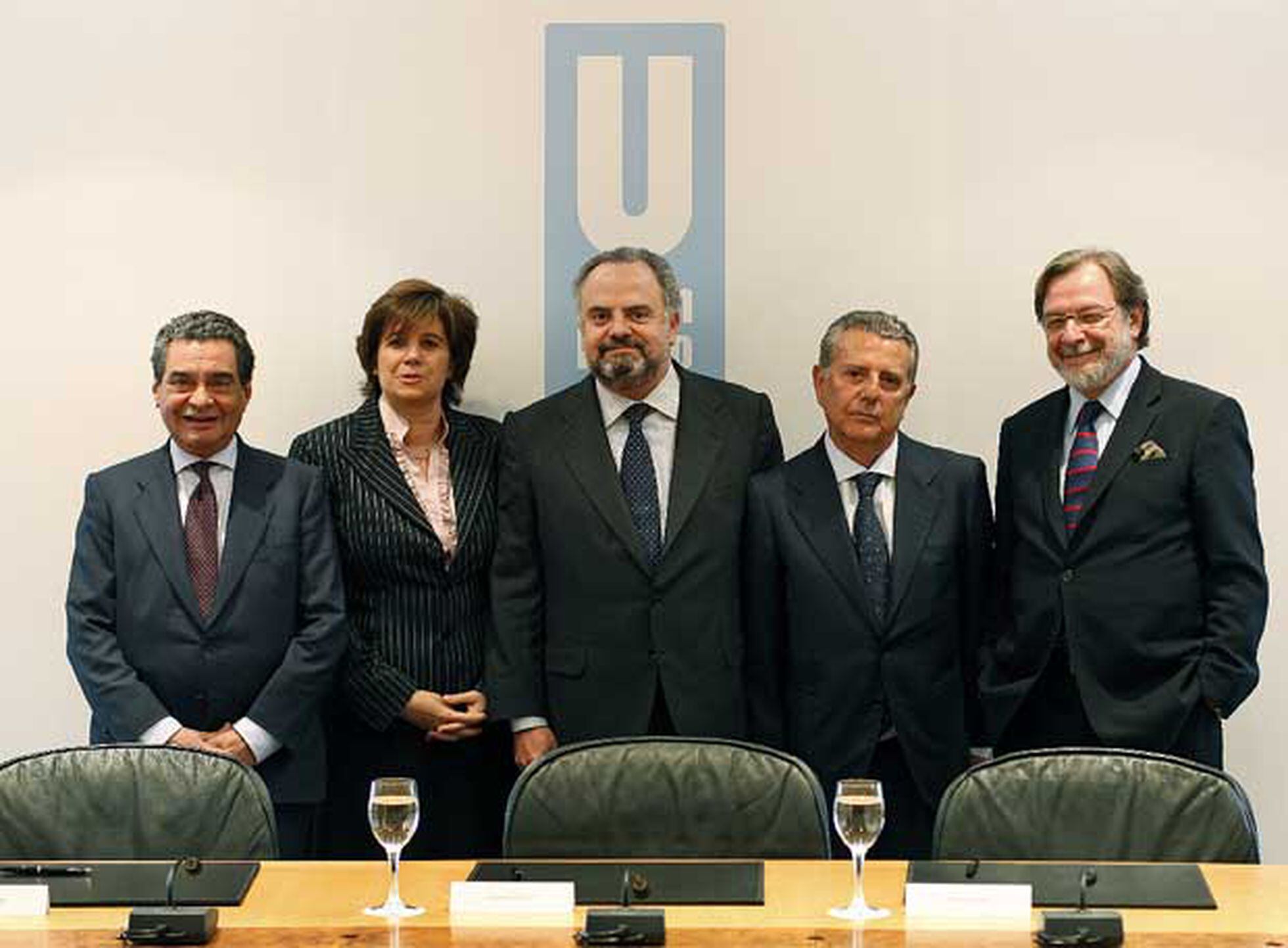 Augusto Delkader, Maite Ballester, Ignacio Polanco, Javier de Godó y ...