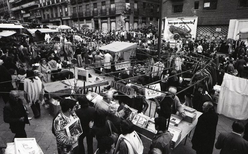 Archivo Fotográfico Imágenes inéditas del Rastro de Madrid: Imágenes ...