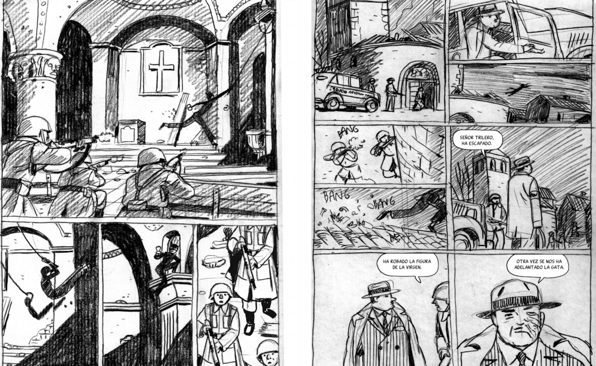 Cómic: Los superhéroes de Paco Roca: Catwoman en la Guerra Civil y ...