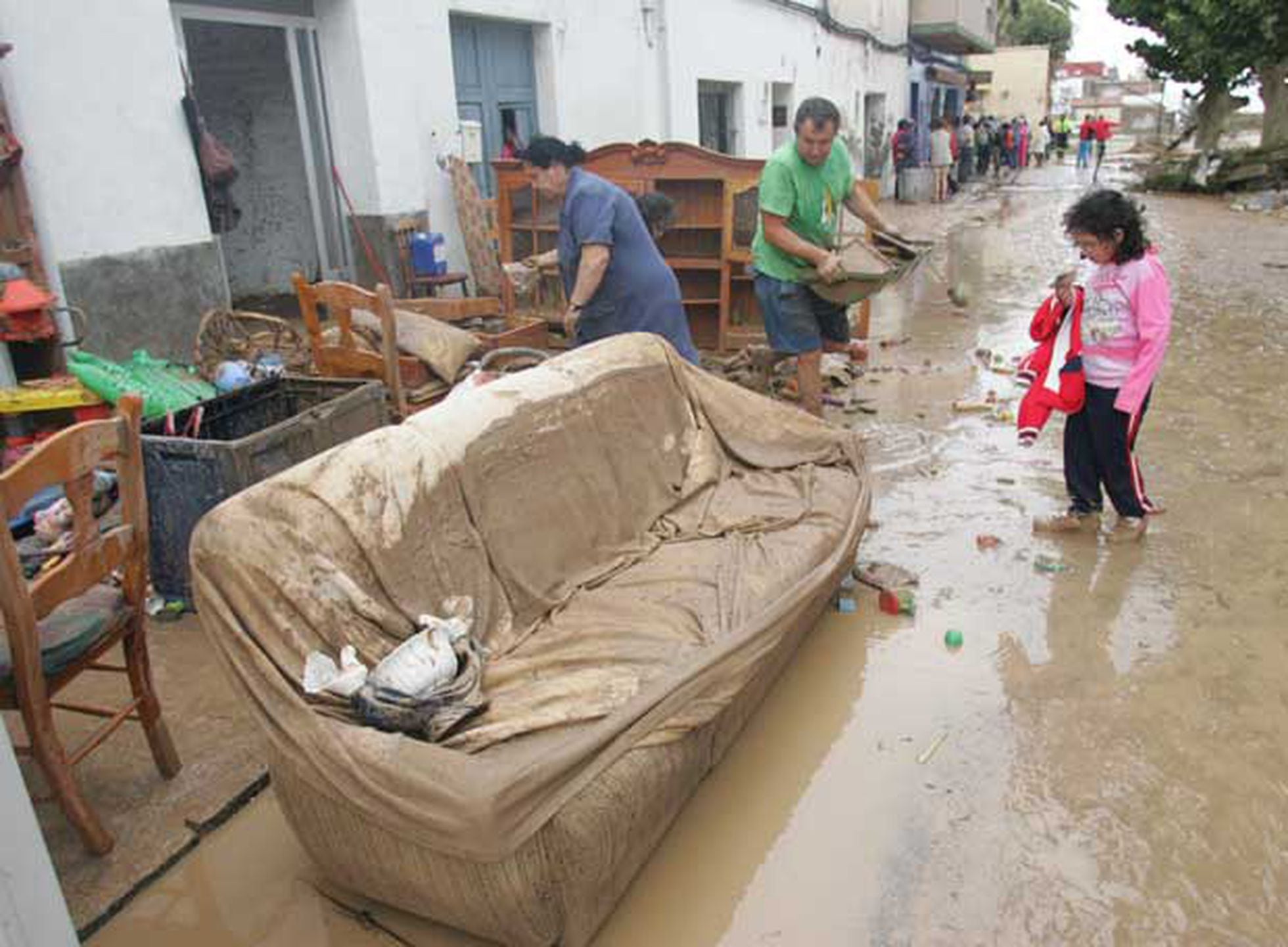 Una casa inundada debido al temporal | España | EL PAÍS
