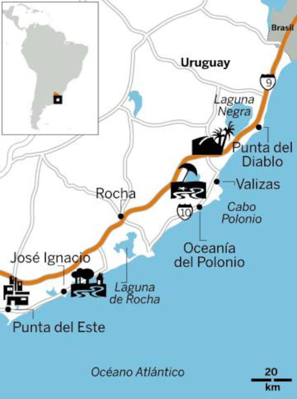 Camino a Punta del Diablo | El Viajero | EL PAÍS