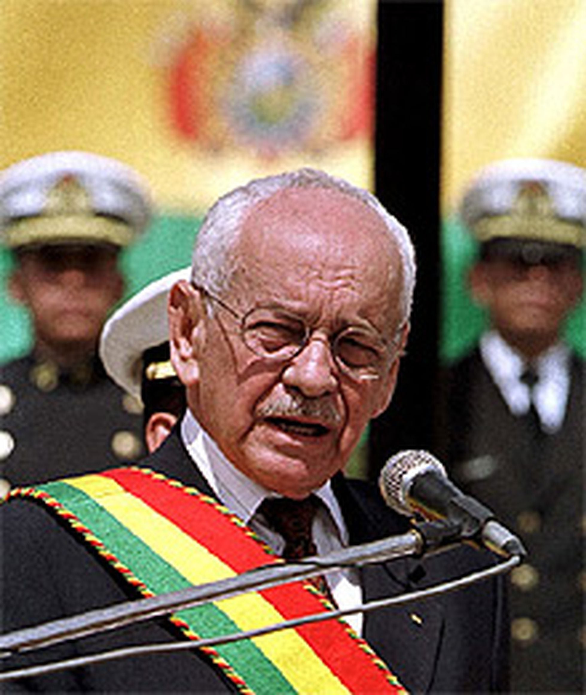 Fallece el ex dictador y ex presidente de Bolivia Hugo Bánzer ...