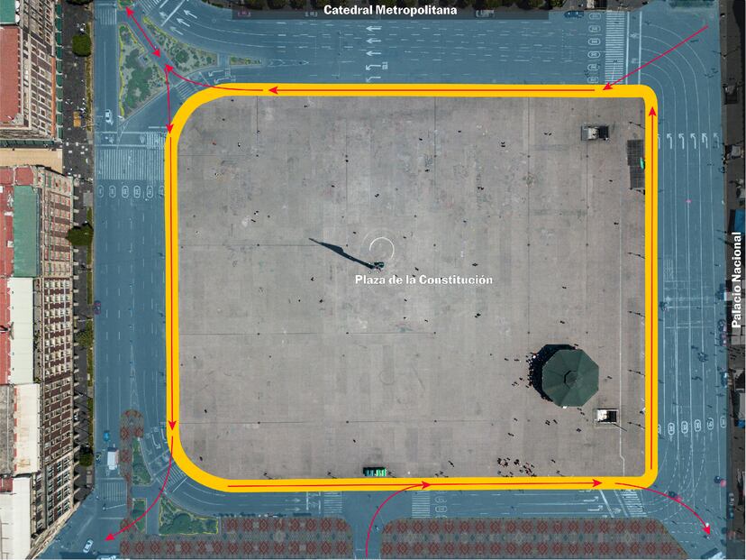 El Zócalo de Ciudad de México regresa a sus orígenes como espacio ...