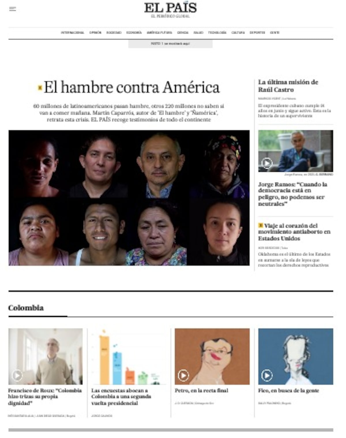 EL PAÍS América, el periódico global más consultado por los líderes de ...