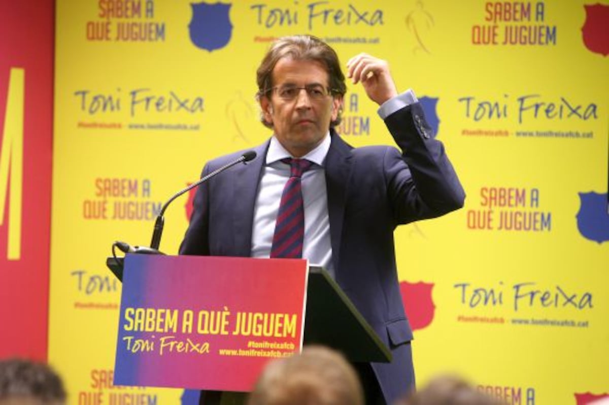 Toni Freixa presenta la seva candidatura a la presidència del Barça ...