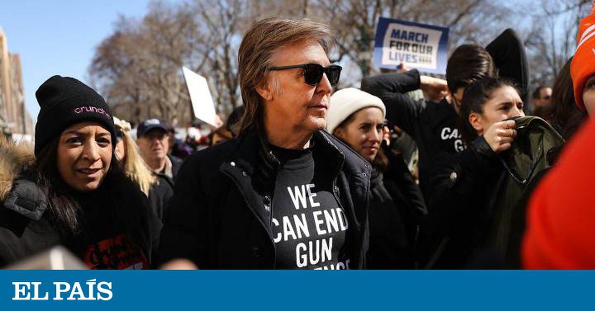 March4ourlives Paul Mccartney Protesta Contra Las Armas En Nueva York