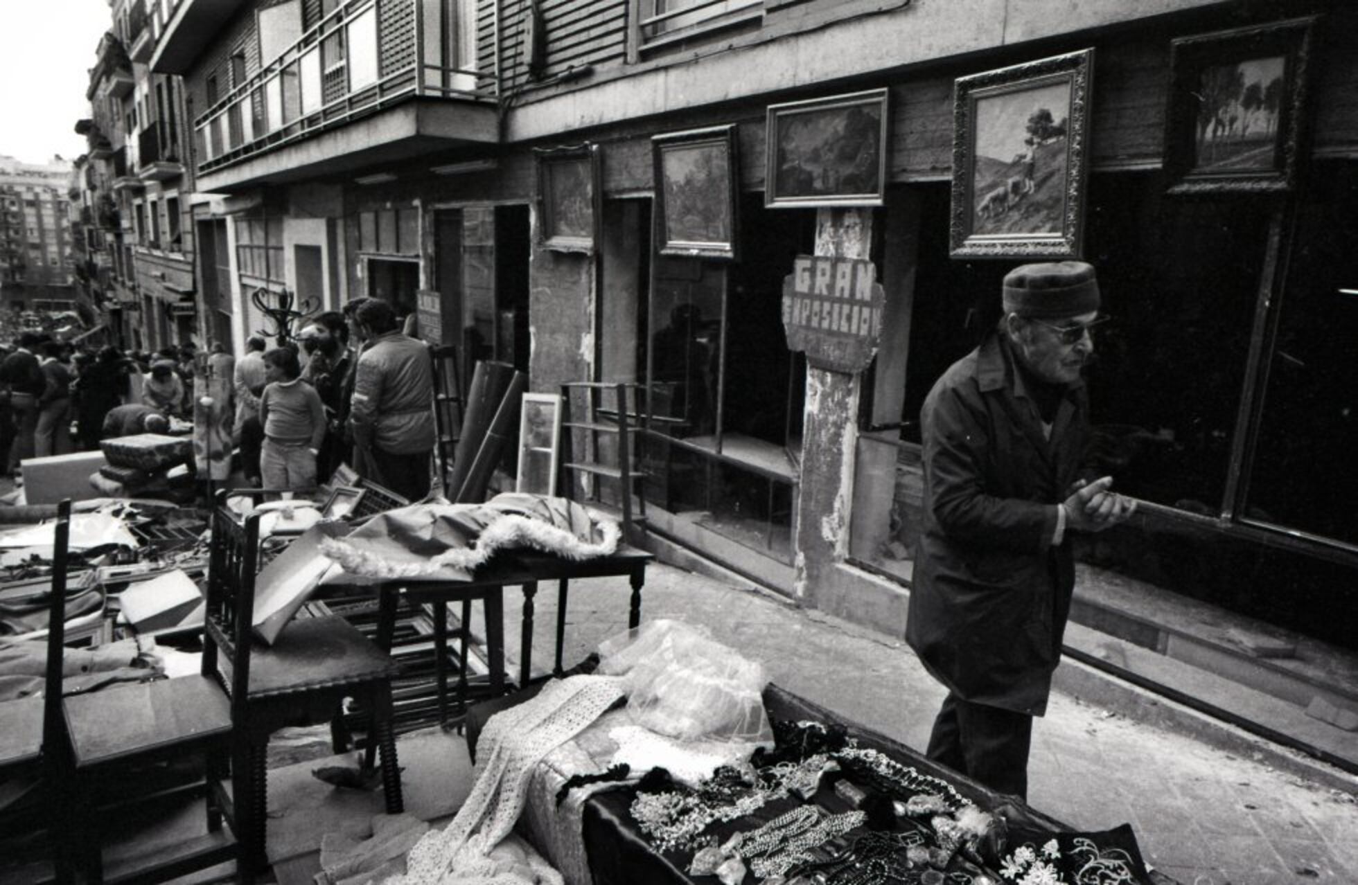 Archivo Fotográfico Imágenes inéditas del Rastro de Madrid: Imágenes ...