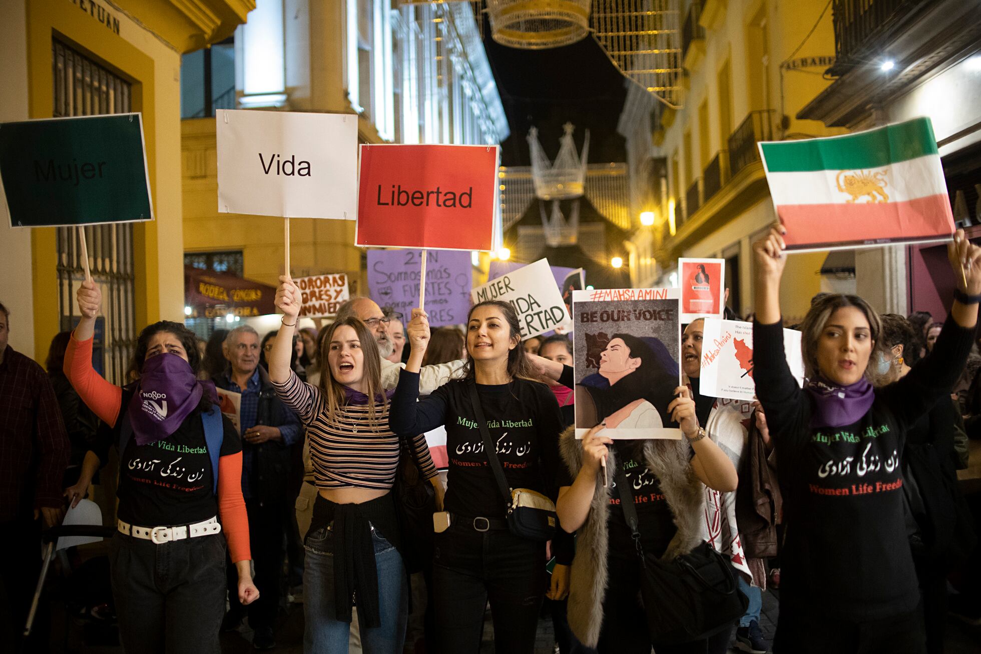 El feminismo se fractura en Madrid en las protestas contra la violencia ...