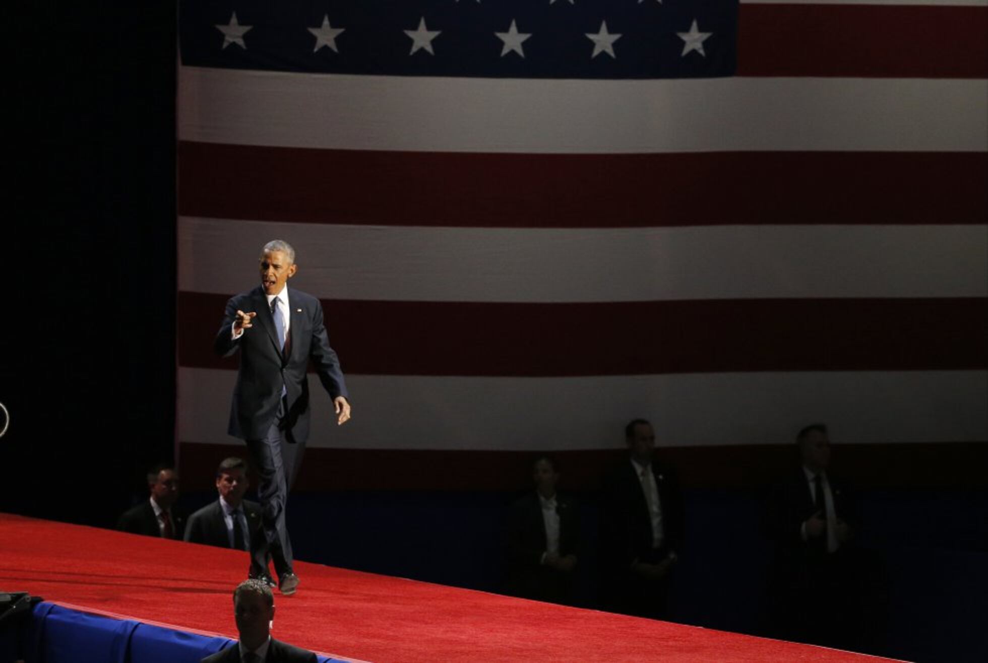 El último discurso de Barack Obama, en imágenes | Fotos | Internacional ...