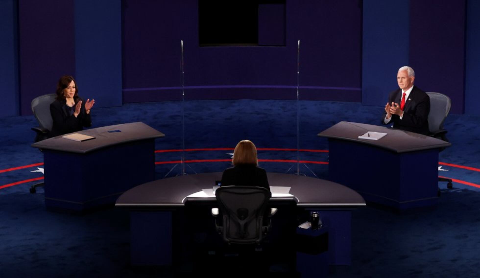 El debate de los candidatos a vicepresidente de EE UU, en imágenes ...