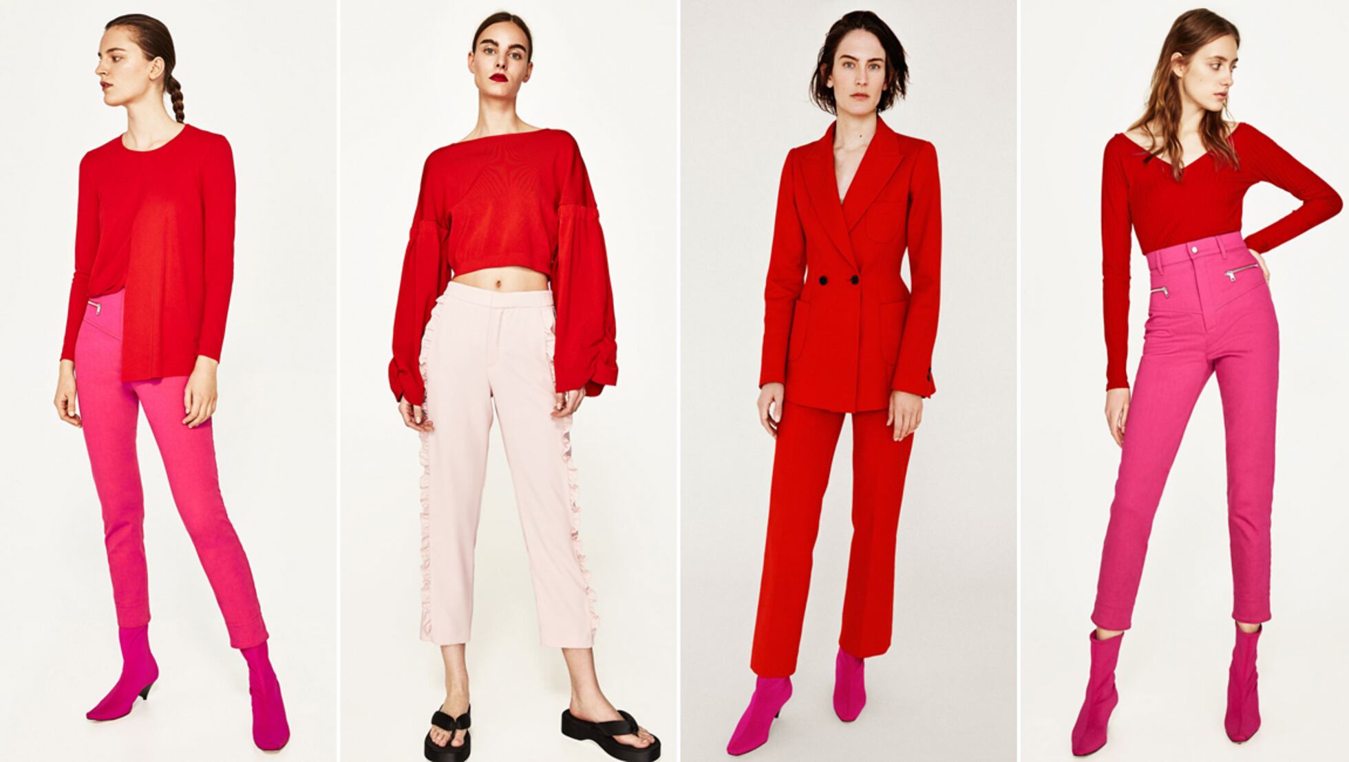Guía práctica para perder el miedo a combinar rosa y rojo | Fotos | EL PAÍS