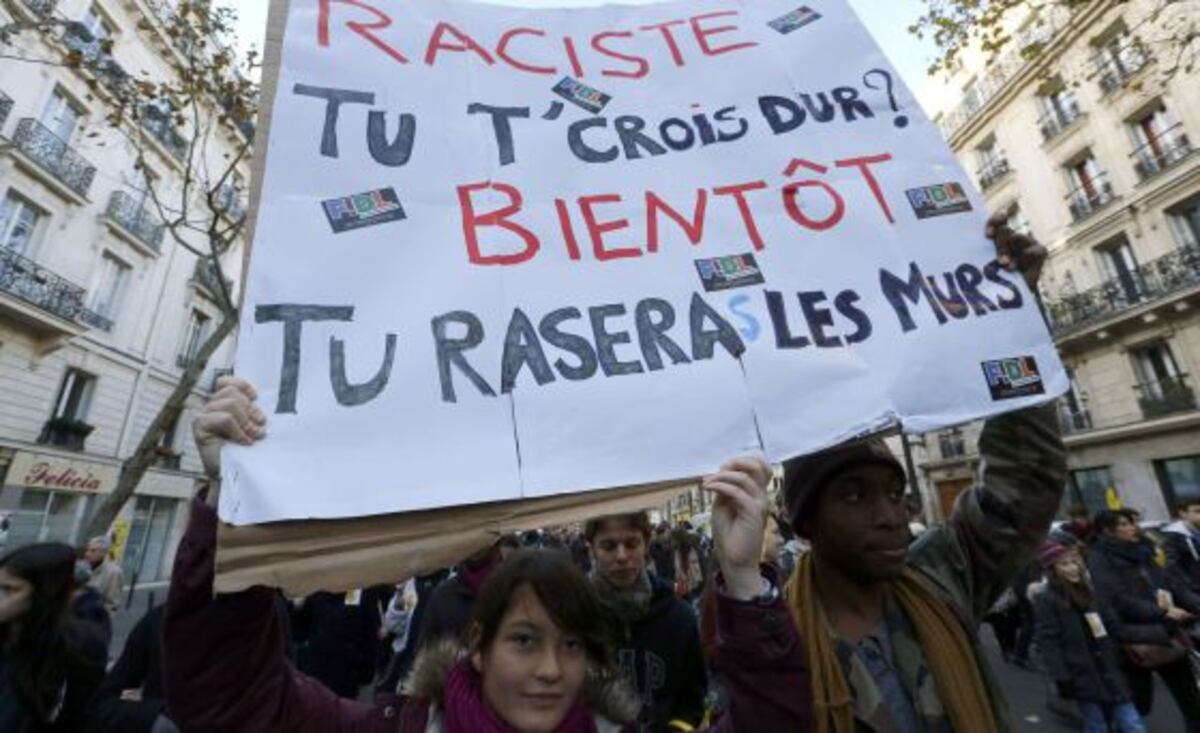 La primera marcha contra el racismo reúne a varios miles de personas en ...
