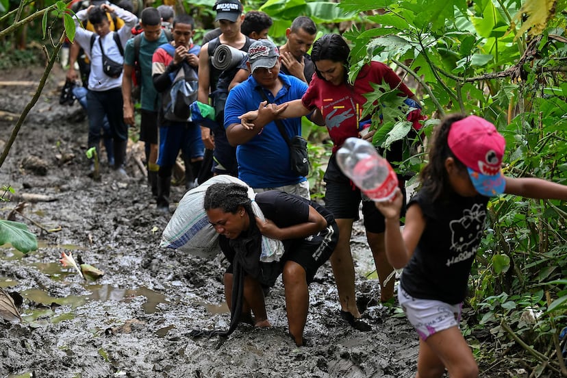 La ruta mortal que cada día hacen cientos de migrantes venezolanos ...
