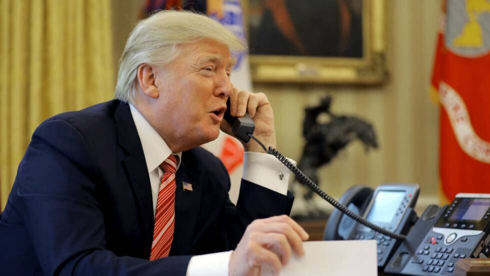 Trump se independiza: vuelve a usar su teléfono móvil personal ...