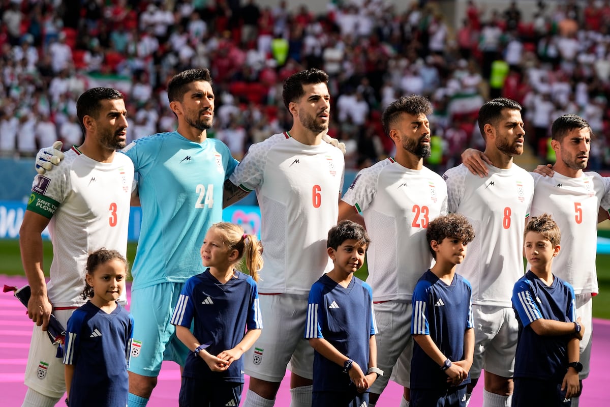 Mundial de Qatar 2022: Enredados en el Mundial | Los jugadores iraníes ...