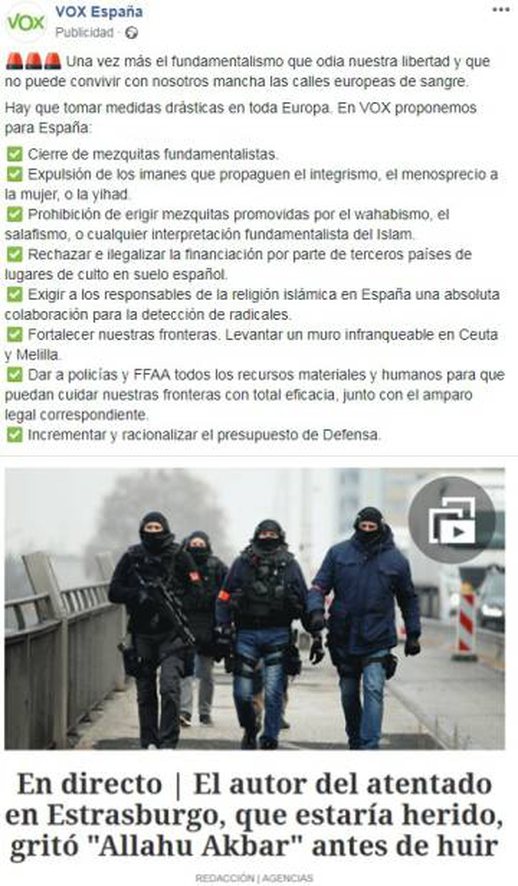 La estrategia de Vox en redes sociales: ya es el primer partido en ...