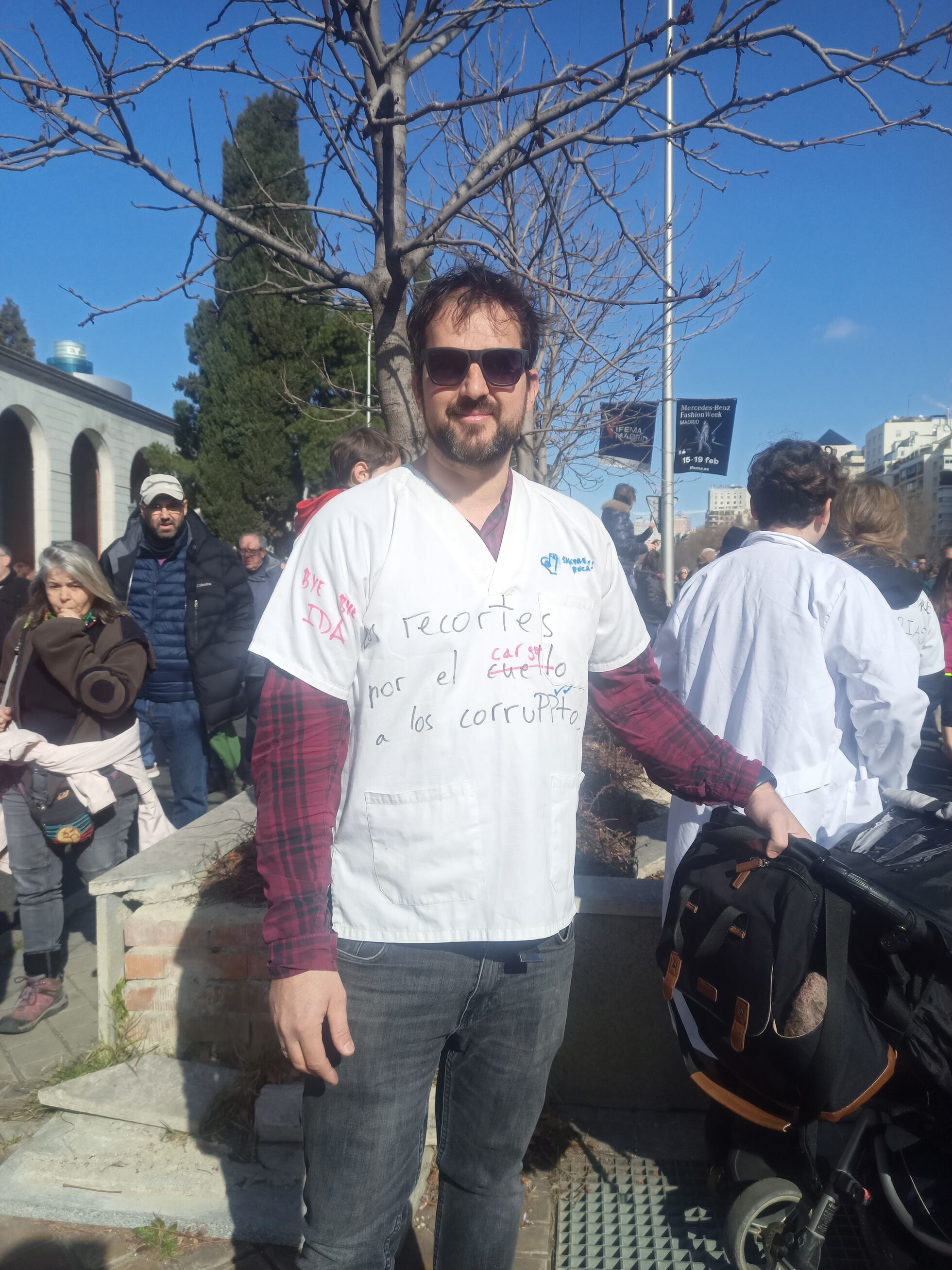 Los rostros de la manifestación en defensa de la sanidad pública en ...