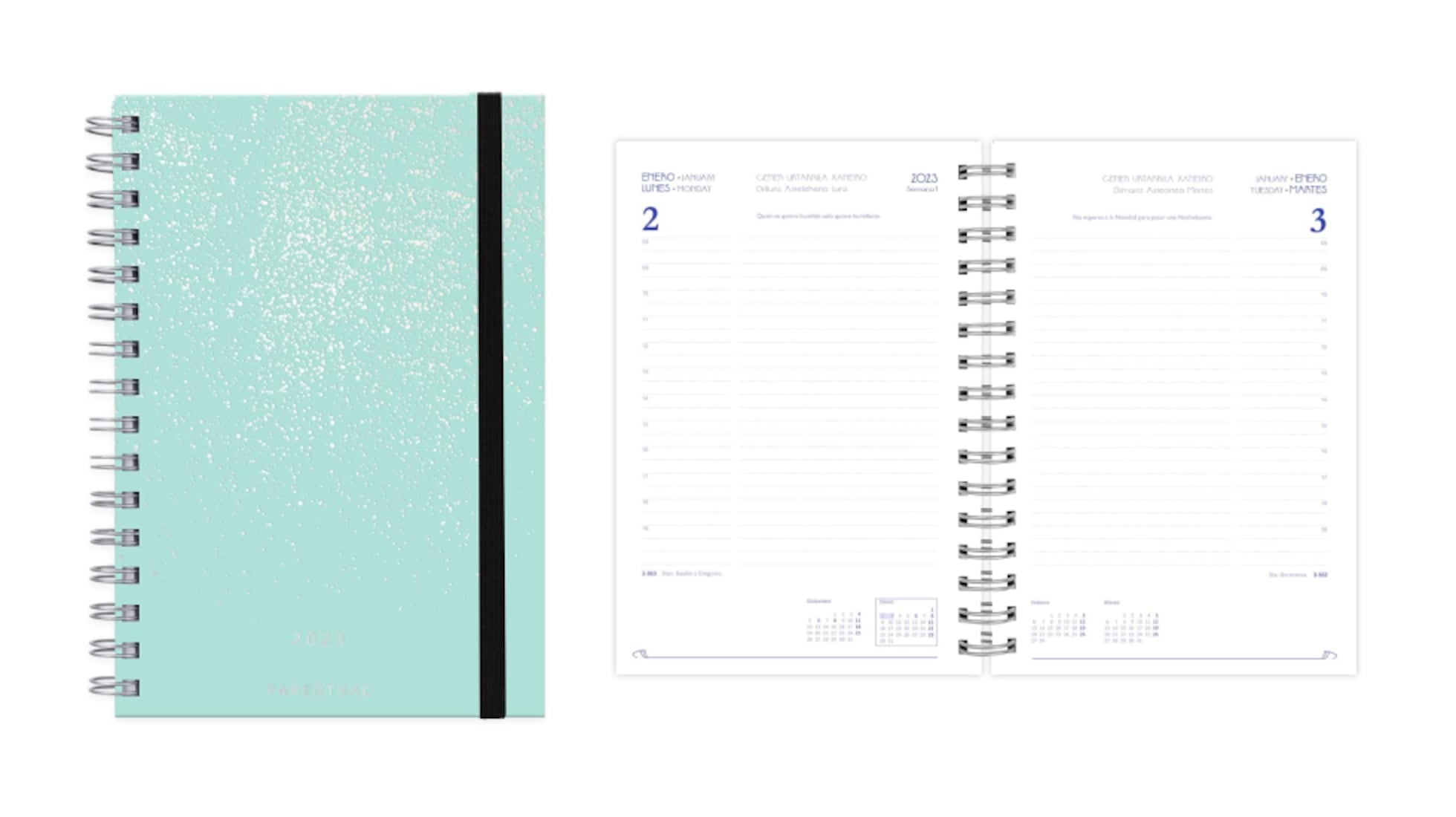 Ocho agendas de papel, bonitas y prácticas, para 2023 | Escaparate ...