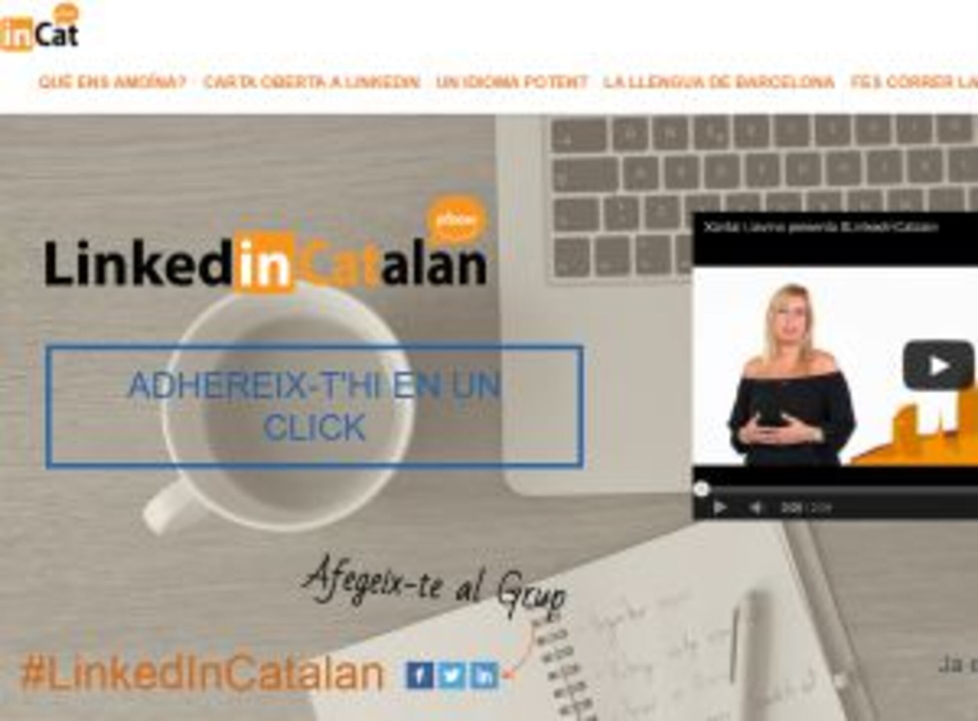 Clam a la xarxa perquè LinkedIn incorpori la llengua catalana | Tecnologia | EL PAÍS