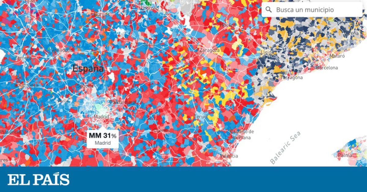 Resultados municipales: ¿Quién ha ganado en cada Ayuntamiento? El mapa de las elecciones ...