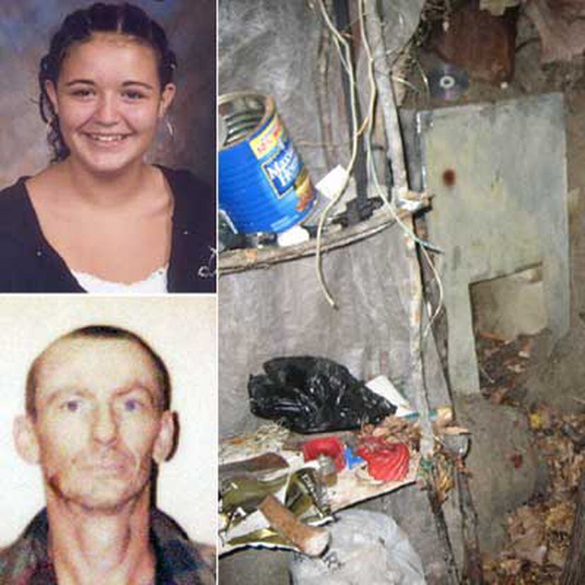 Elizabeth Shoaf, su secuestrador y el lugar donde la joven permaneció ...