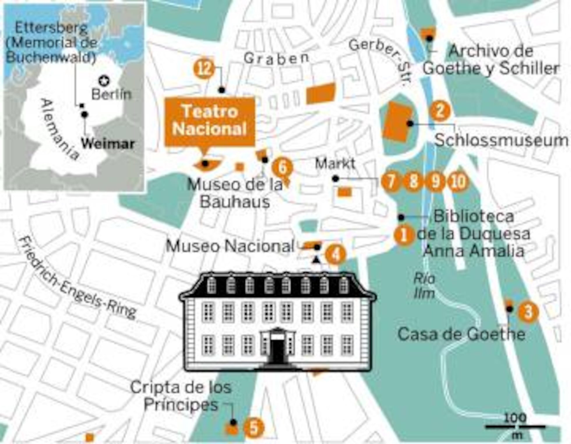 Weimar, la ciudad de Goethe | El Viajero | EL PAÍS