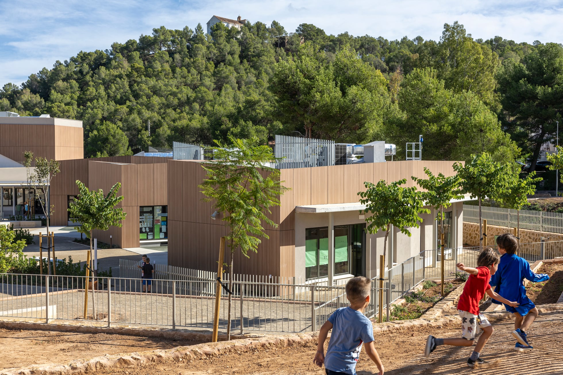 Barcelona: Así es un colegio que ya se ha adaptado al cambio climático ...
