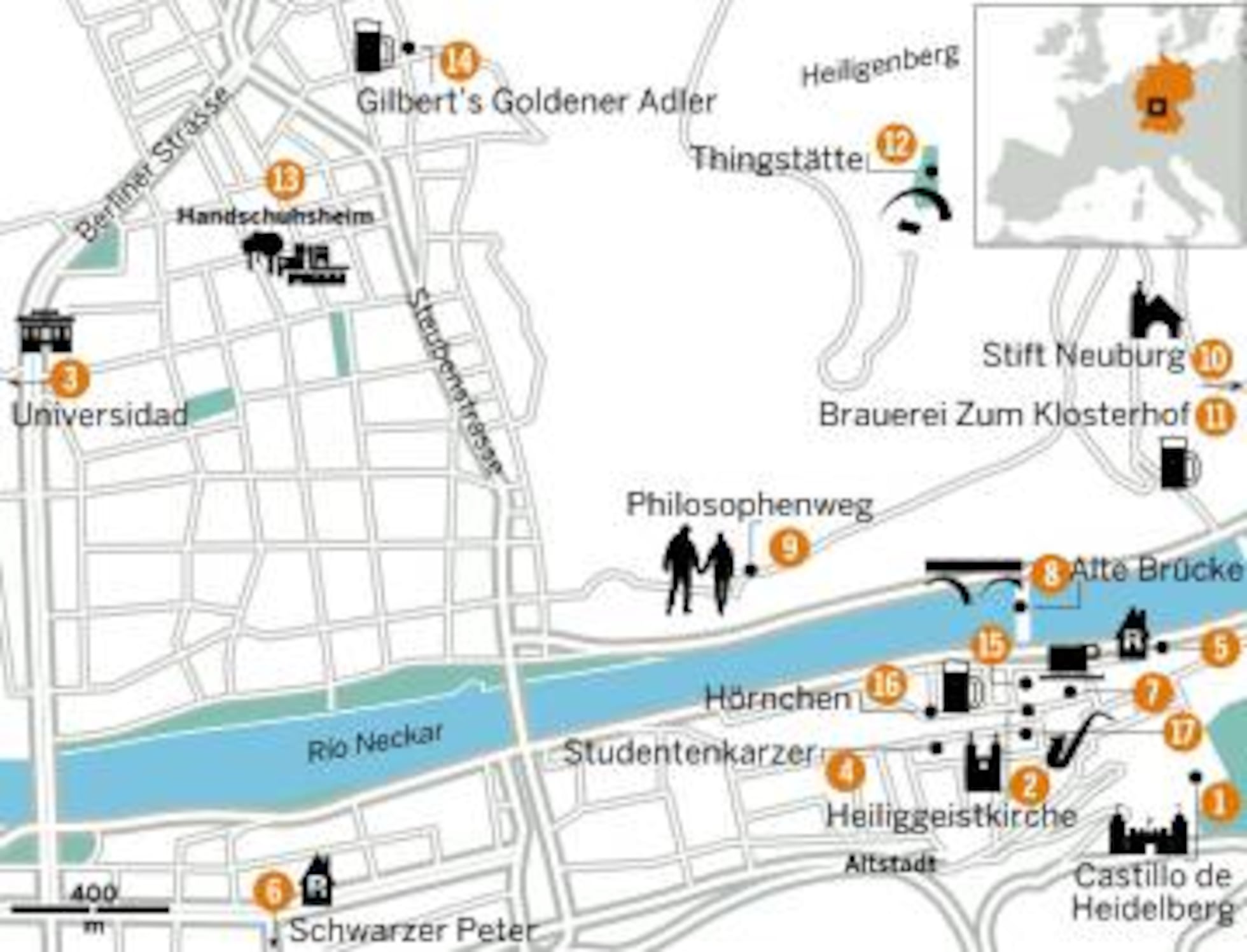 Heidelberg, en la primera universidad de Alemania | El Viajero | EL PAÍS