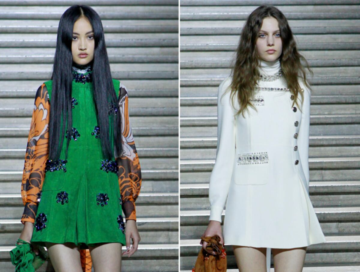 Los 60 brillan de nuevo con la colección resort de Miu Miu | Fotos ...